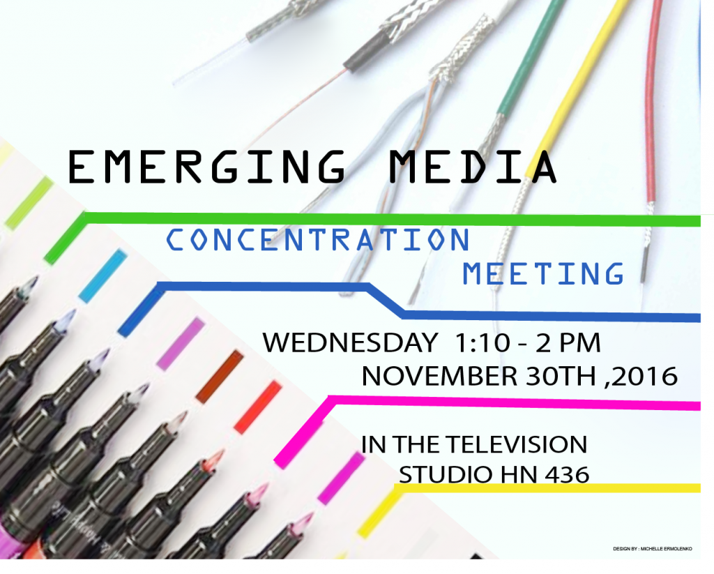 Film & Media – Hunter College | Emerging Media Concentration Meeting