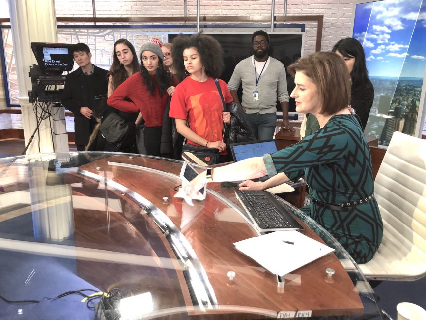 NY1 News Channel Hosts Journalism Students – Hunter College Journalism